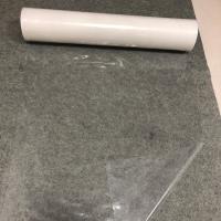 China Transparent PE Plastic Protective Film For Painting Work 60 Micron 24 Inches X 200 Feet for sale