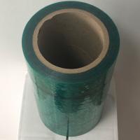China Perforated Every 20cm Vent Cover Film PE Stretch Film For Construction Duct  In Green or Blue Color for sale