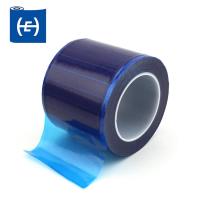 China Blue PE Plastic Barrier Film Roll For Dental Chairs And Equipment Keep Surfaces Disinfected for sale