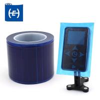 China Blue PE Plastic Barrier Film Roll For Dental Chairs And Equipment Keep Surfaces Disinfected for sale