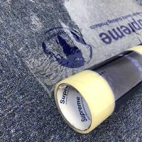 China Water and Paint Proof PE Tranparent Adhesive Plastic Carpet Protective Film With Customized Logo for sale