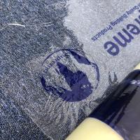 China Water and Paint Proof PE Tranparent Adhesive Plastic Carpet Protective Film With Customized Logo for sale