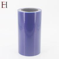 China Blue Color UV Resistant Self Adhesive Plastic Vinyl PE Protective Film For Window Glass for sale