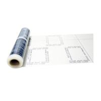 China Extra High Adhesion Strength Carpet Protective Film for Automobile Carpet With Easy Peel Perforated Line for sale