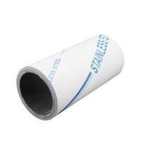 China Custom Logo Printing PE Protective Film For Stainless Steel NO.4 Finish Surface for sale