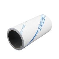 China anti Scratch BA 2B  Black White Pe Protective Film For Stainless Steel Plate Surface protective tape for cars for sale