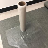 China LDPE Material Carpet Protective Film with High Adhesive Strength and Waterproof Function for sale