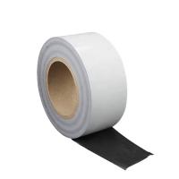 China 80um Thickness High Adhesion Black White Stainless Steel Protective Film For Laser CO2 Cutting for sale