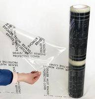 China 4 Mil Heavy Duty Polyethylene High Adhesive Carpet Protective Film For Auto Car With Printing And Perforation for sale