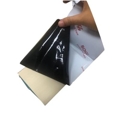 China Anti Scratch  Black And White PE Protection Film For Aluminium Window Profile With Custom Printed Logo for sale