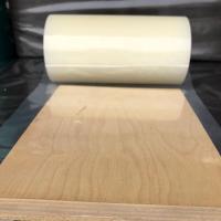 China Transparent Furniture Surface Adhesive PE Protective Film For Hard Wood Floors for sale