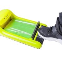 China 15cm By 100m Automatic Shoe Sole Protector Film Transparent PE Protection Film for sale