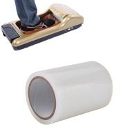 China 15cm By 100m Automatic Shoe Sole Protector Film Transparent PE Protection Film for sale