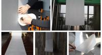 China Waterproof Self Adhesive Non Woven Fabric Roll Laminated Opaque PE PP Protective Film for sale