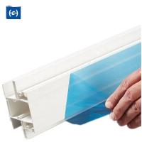 China UPVC Profile Protective Film With Water Based Acrylic Adhesive And Customized Logo for sale