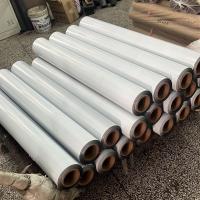 China 50 Mic Clear Transparent Self Adhering Hard Floor Protection Film Rohs BSCI Certified 60CM Width 50M Or 100M in Length for sale