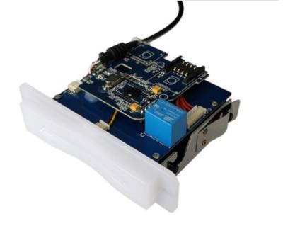 China PC / SC / CCID Compliant Smart Card Reader Semi Transparent Bezel For Network Security for sale
