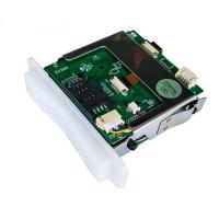 China 2 In1 Manual Insert Smart Card Reader Hybrid Card Reader Half Insert RFID / Magnetic Card for sale