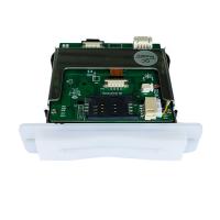 China 2 In1 Manual Insert Smart Card Reader Hybrid Card Reader Half Insert RFID / Magnetic Card for sale