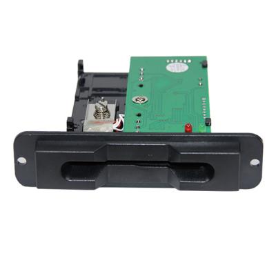 China Black Bezel Magnetic Stripe Card Reader Half Insertion For Slot Machine for sale