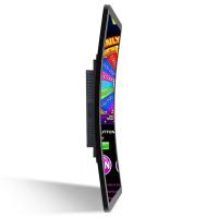 China 1080P 32 Inch Curved Gaming Monitor LCD Capacitive Touch Screen for sale
