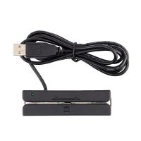 China Manual Swipe Magnetic Card Reader And Writer USB Interface All Track for sale