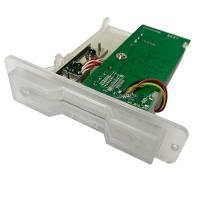 China All Track RS232 Magnetic Stripe Card Reader With Semi Transparent Bezels for sale