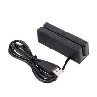 China Magnetic Stripe Smart Card Reader Writer Manual Swipe With USB Interface for sale