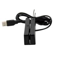 China Magnetic Stripe Smart Card Reader Writer Manual Swipe With USB Interface for sale