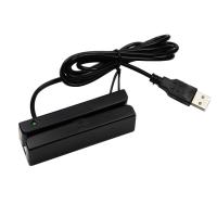 China Magnetic Stripe Smart Card Reader Writer Manual Swipe With USB Interface for sale