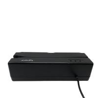 China Black Plastic Bezel Smart Magnetic Stripe Card Reader Writer For Bank for sale