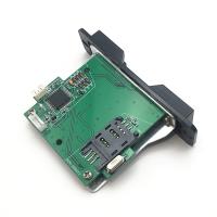 China Manual Insert Type Mini Kiosk Vending Machine IC Card Reader Writer for sale
