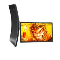 China 43 Inch 4K Touch Screen Curved Gaming Monitor with 400cd/m2, 1300:1 Contrast Ratio for sale