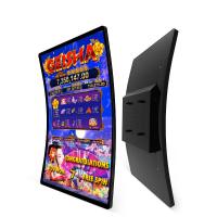 China 43 Inch 4K Touch Screen Curved Gaming Monitor with 400cd/m2, 1300:1 Contrast Ratio for sale