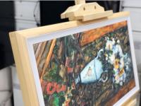 China 49 Inch Digital Picture Frame Wifi Photo Frame Super Slim 1080p BOE LCD Display for sale