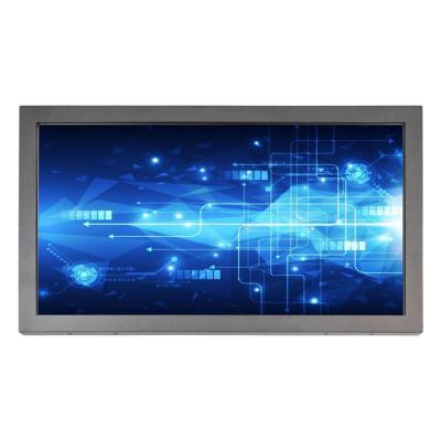 China Wall Mounted SAW Touch Screen Monitor Usb Rs232 10 Point Multi Touch IP 65 for sale