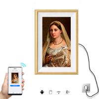 China Wall Mounted Wifi Digital Photo Frame Lcd 49 Inch Big HD TV For Advertising for sale