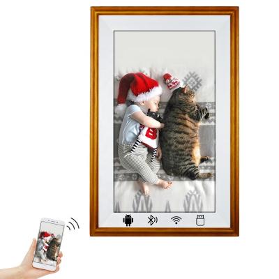 China 200cd/m2 49in 3840*2160 Wifi Digital Photo Frame Voice Recording for sale