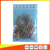 China Zip Seal Plastic Packing Ziplock Bags Resealable With Symbol Ree Line On The Flap for sale