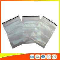 China Transparent Strong Packing Ziplock Bags , Airtight Storage Bags Plastic LDPE for sale