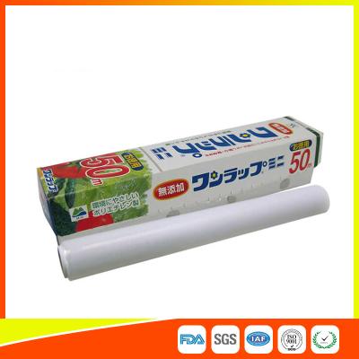 China Soft Food Storage PE Cling Film , Plastic Food Wrap Film For Packing for sale
