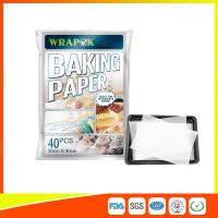 China Waterproof Baking Paper Sheets / Non Toxic Parchment Paper Heat Resistant 20 * 30cm for sale