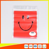 China OEM Custom Printed Ziplock Bags Plastic Grip Seal Poly Bag With Heat Seal for sale