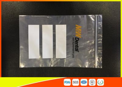 China Ldpe Plastic Resealable Industrial Ziplock Bags With Pouch Used For Chemical Industry for sale