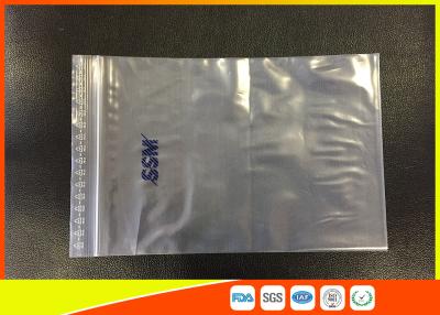 China OEM Resealable Clear PE Zip Lock Plastic Bags And Top Lip With Eco - Mark for sale