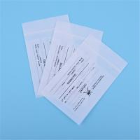 China LDPE Plastic Ziplock Pill Bags Clear Medicine Storage Environmentally Friendly for sale
