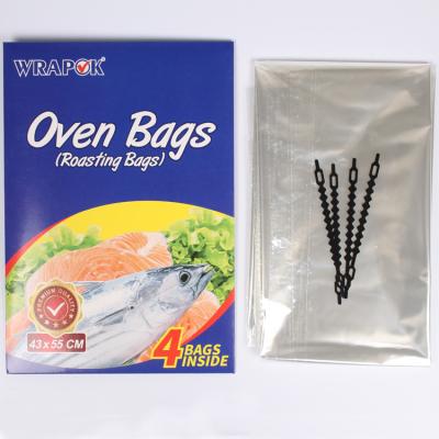 China Eco - Friendly PET Oven Cooking Bags Turkey Bread Oven Proof Bags SGS Passed for sale