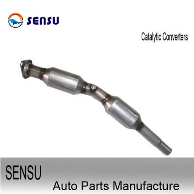 China 3 Inch High Flow Catalytic Converter 409 Stainless Steel Universal Oval 2.0L 3.5L for sale