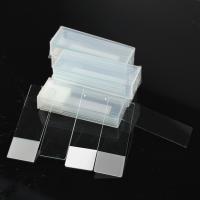 China 1.0-1.2mm Microscope Slides Cover Slips 90 Corner 45 Corner for sale
