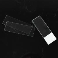 China 1.0-1.2mm Microscope Slides Cover Slips 90 Corner 45 Corner for sale